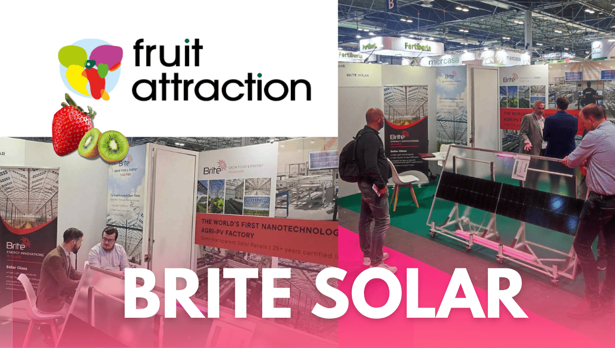 Brite Solar 在 Fruit Attraction 2025 | 农业光伏创新展示